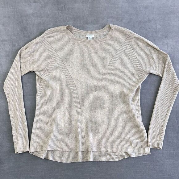 Sundance | Sweaters | Sundancesweater Womens Xl Tan Linen Blend Long ...